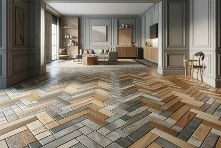 How to Combine Tile and Wood Flooring: Create Stunning Spaces